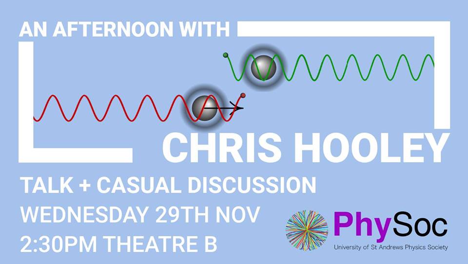 An Afternoon with Chris Hooley - PhySoc